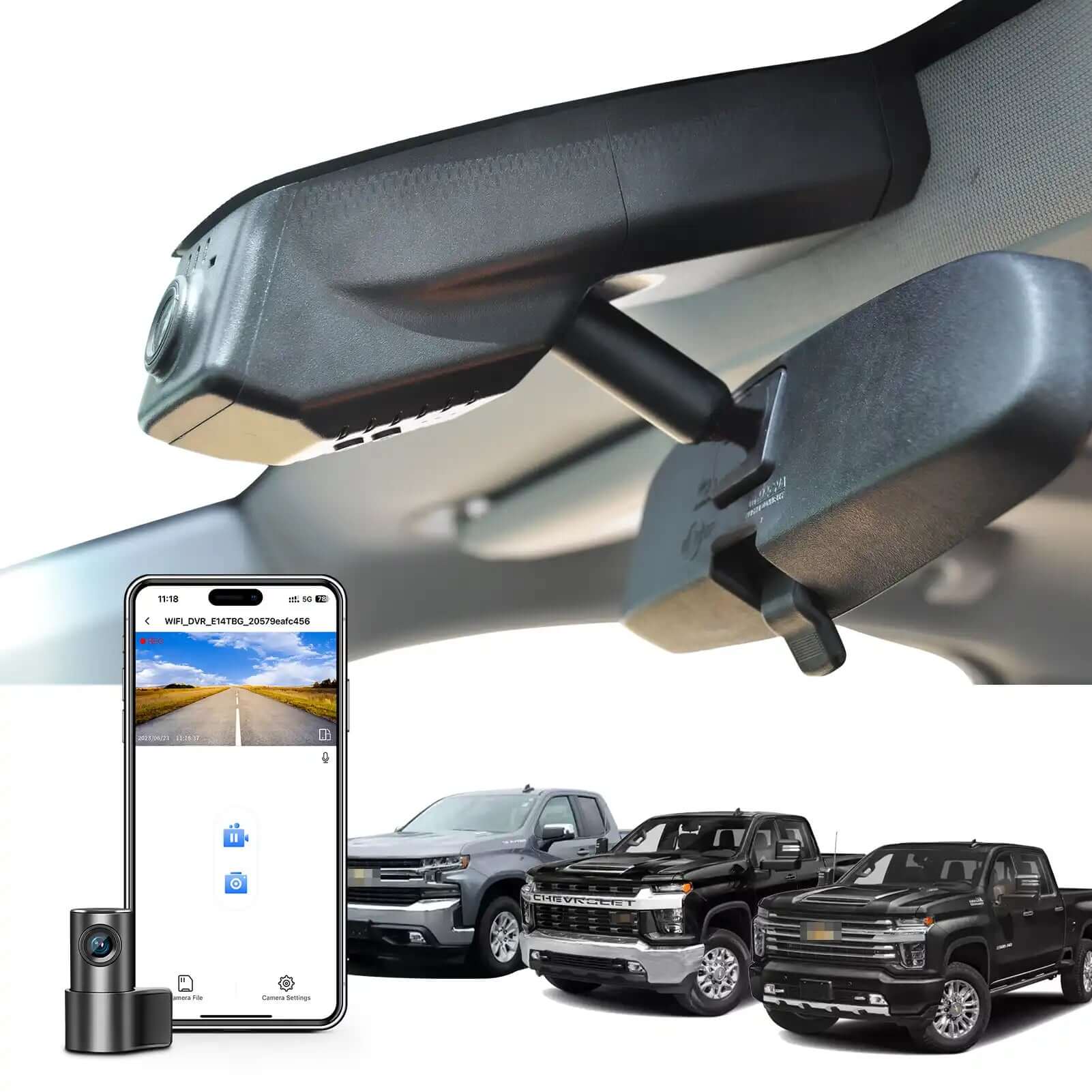 Mangoal tech Road Safety Camera for chevy silverado